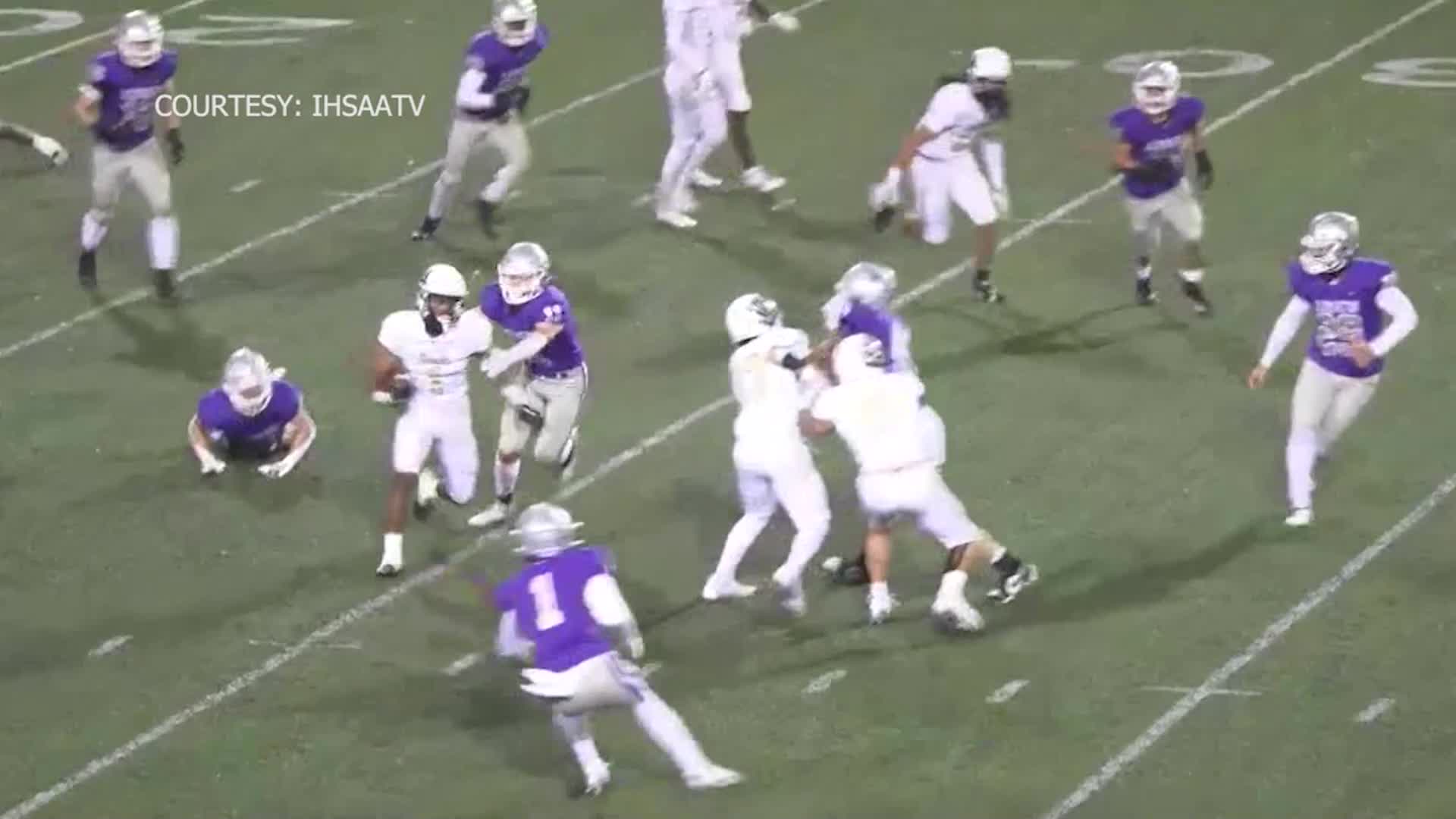 Shelbourne Knee Center Play of the Game nominee: Decatur Central’s Fa ...