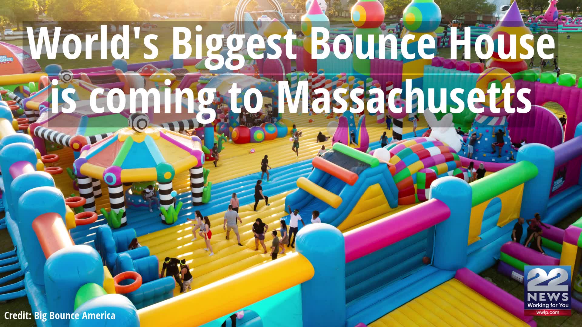 World s Biggest Bounce House coming to Massachusetts this summer